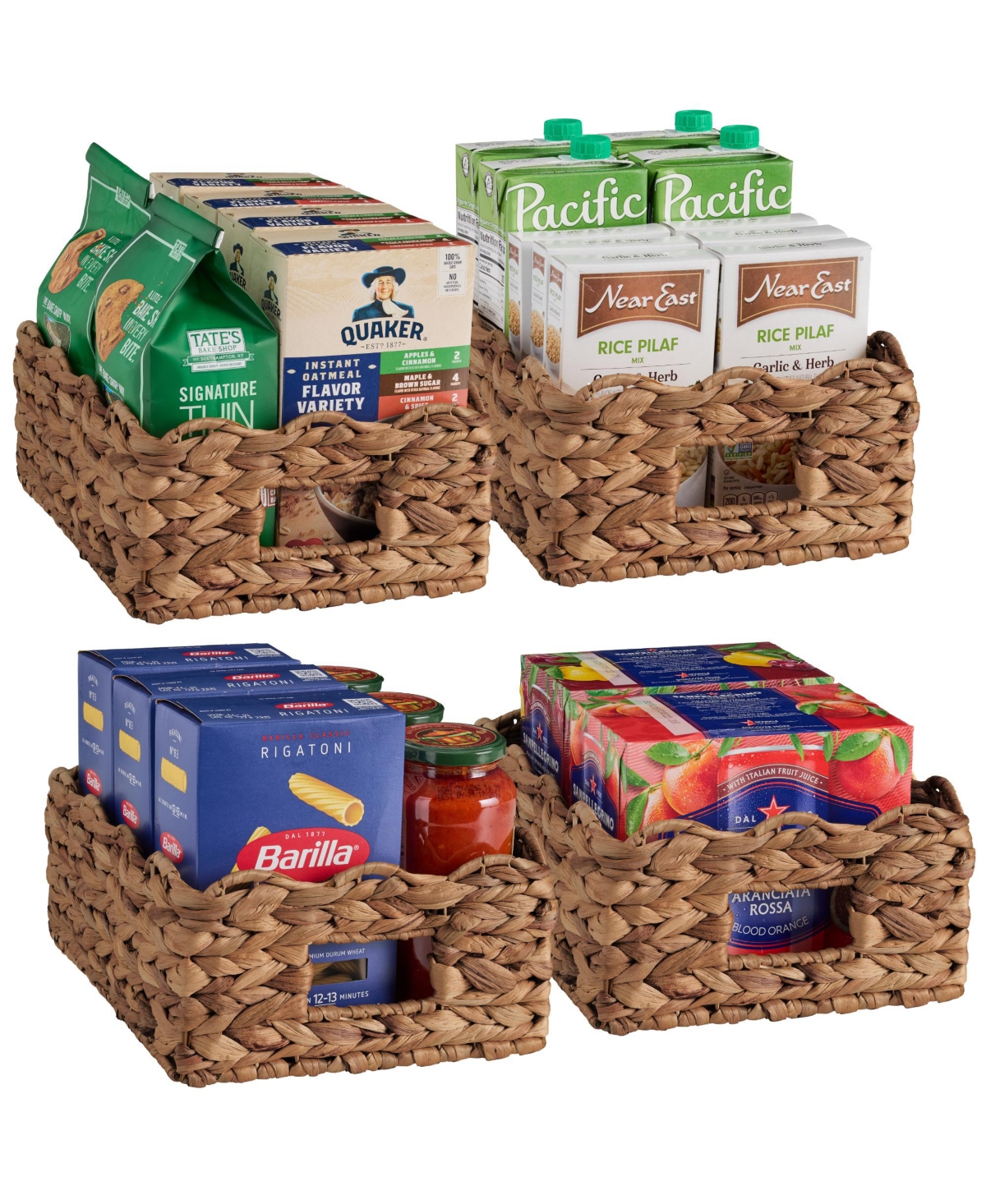 Click here for Best Choice Products Scalloped Shelf Baskets  Wove... prices