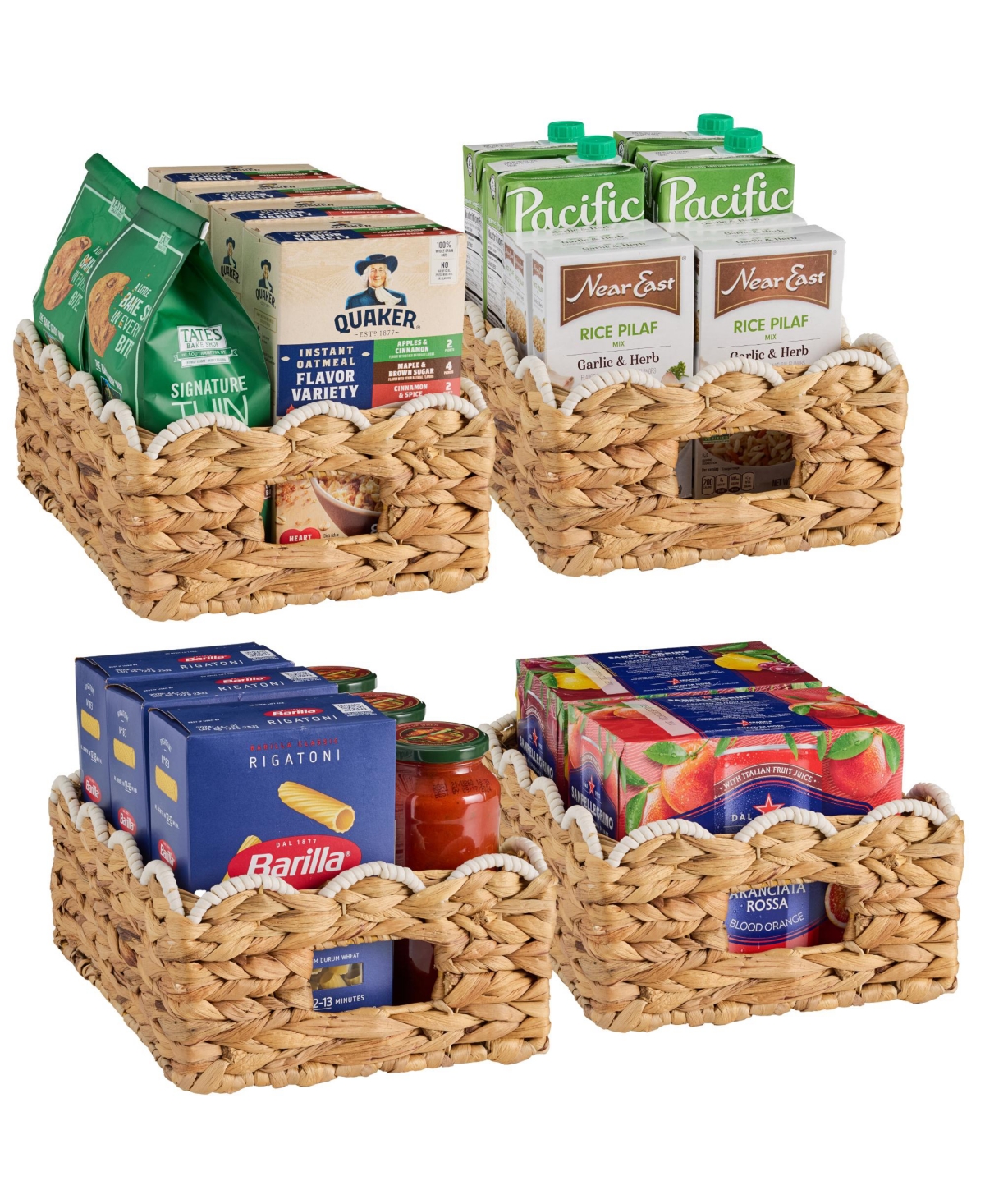 Click here for Best Choice Products Scalloped Shelf Baskets  Wove... prices