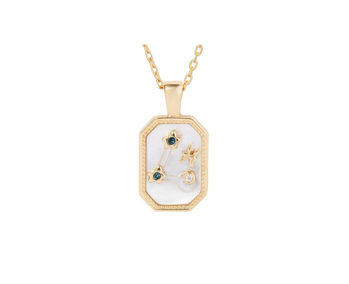 Click here for Little Sky Stone Birthstone Zodiac Pendant Necklac... prices