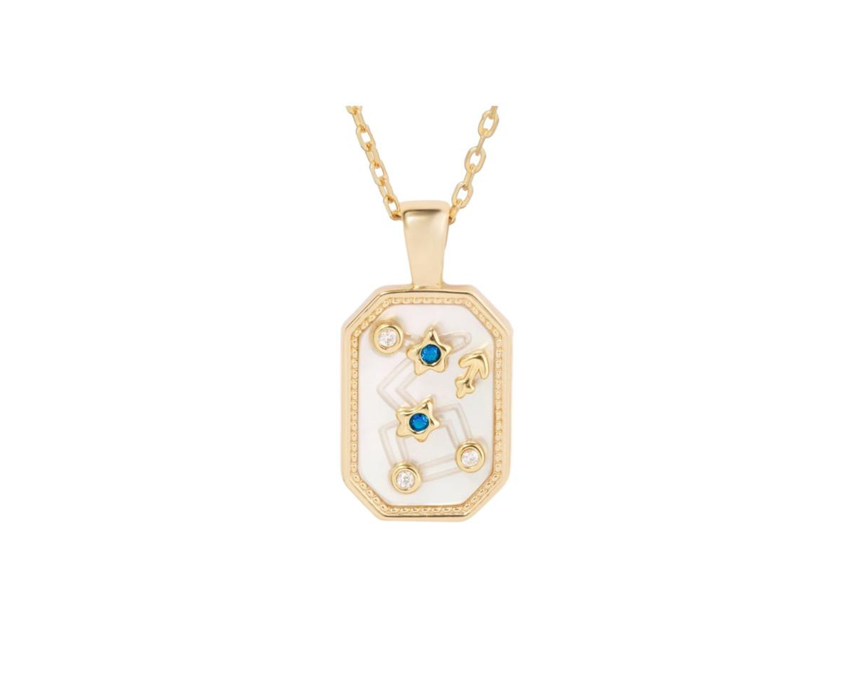 Click here for Little Sky Stone Birthstone Zodiac Pendant Necklac... prices