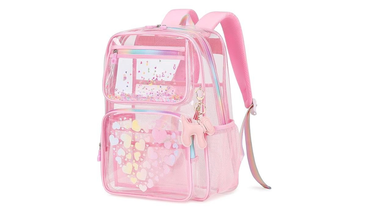 Click here for Urbanmax Clear Backpack for School Girls  Heavy Du... prices