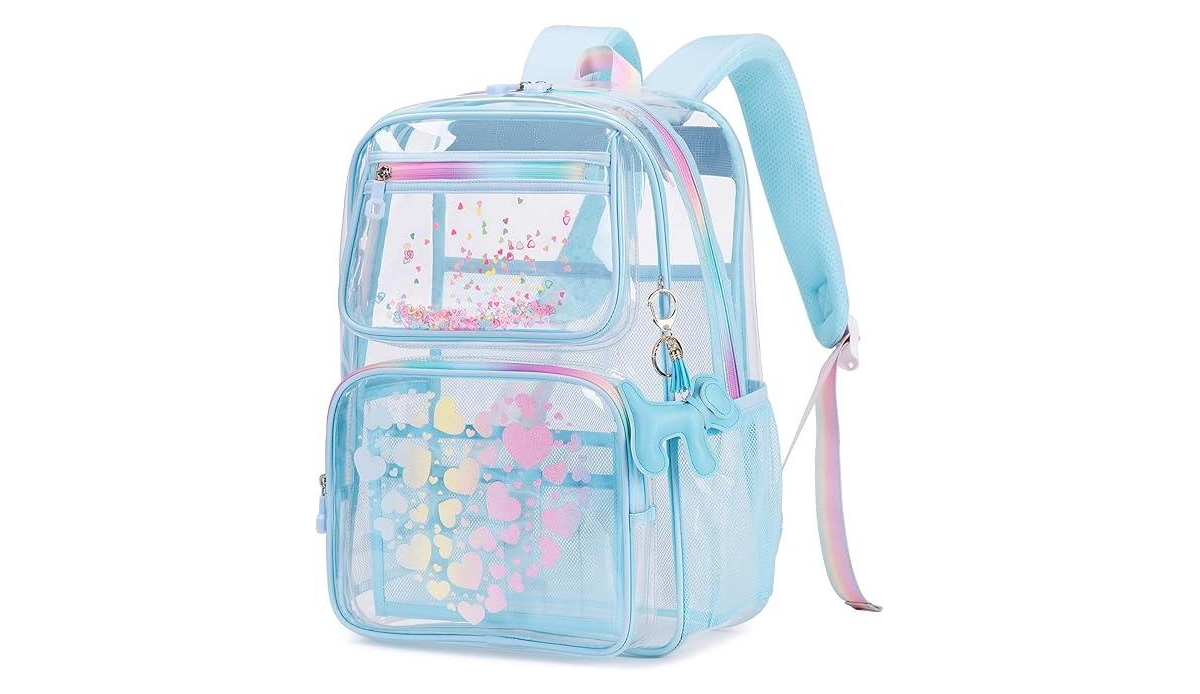 Click here for Urbanmax Clear Backpack for School Girls  Heavy Du... prices
