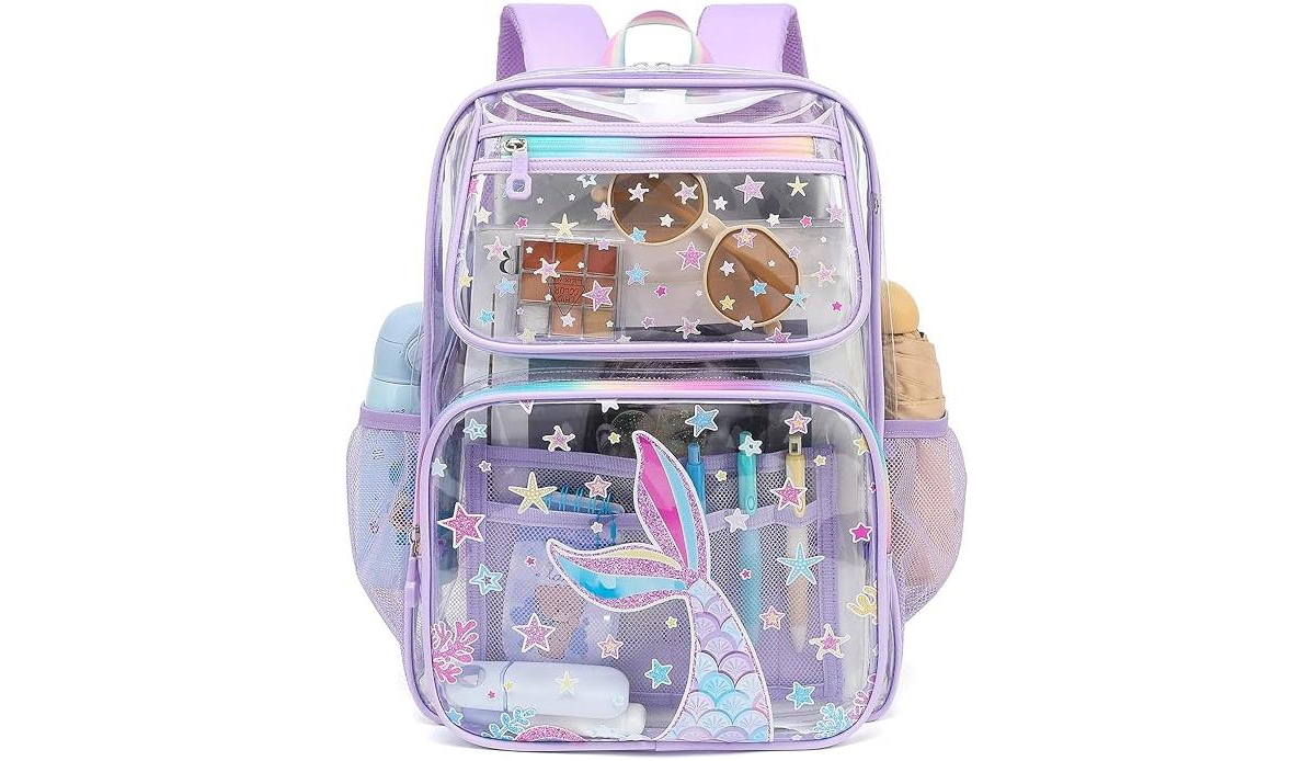 Click here for Urbanmax Clear Backpack for School Girls  Heavy Du... prices