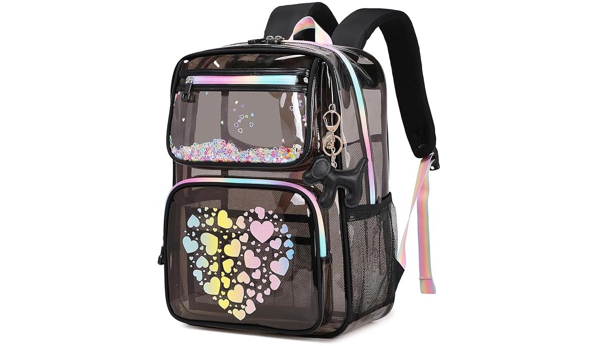 Click here for Urbanmax Clear Backpack for School Girls  Heavy Du... prices