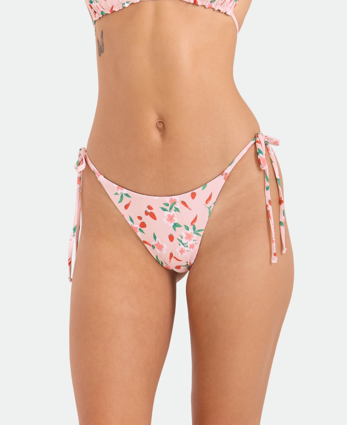 Click here for Volcom Womens Floral Print Side-Tie Bikini Bottoms... prices
