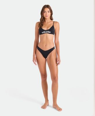 Click here for Volcom Womens Legacy Drop Scoop Neck Bikini Top Pu... prices