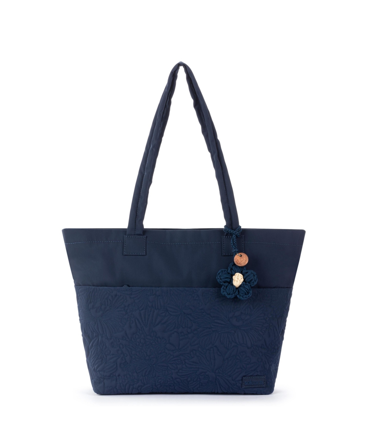 Click here for Sakroots Womens Banyan Tote - Navy flower blossom... prices