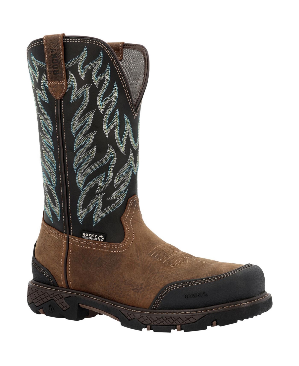 Click here for Rocky Mens Ironhawk Composite Toe Western Boot - B... prices