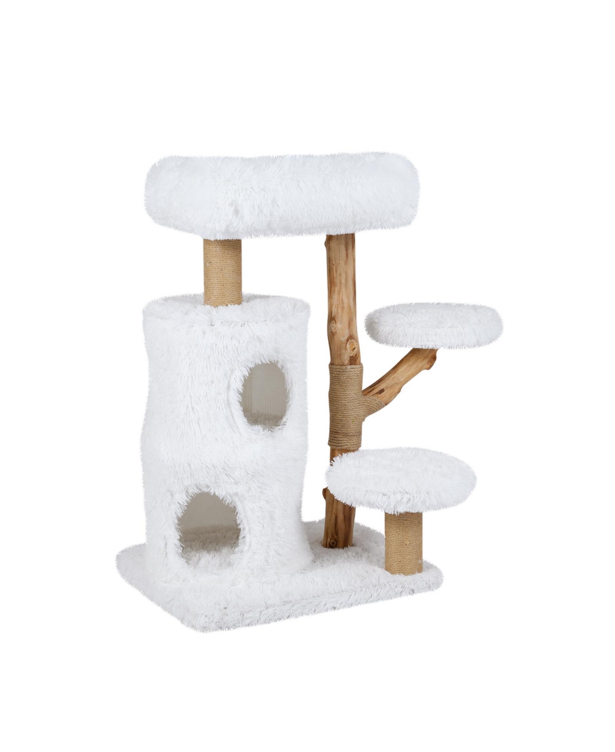 Click here for Cozito Cat Tree 30.5 in Modern with Real Wood Bran... prices