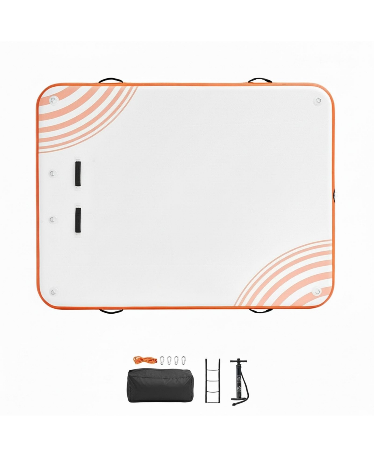 Click here for Gouun 8 x 6 Ft Inflatable Floating Dock Platform w... prices