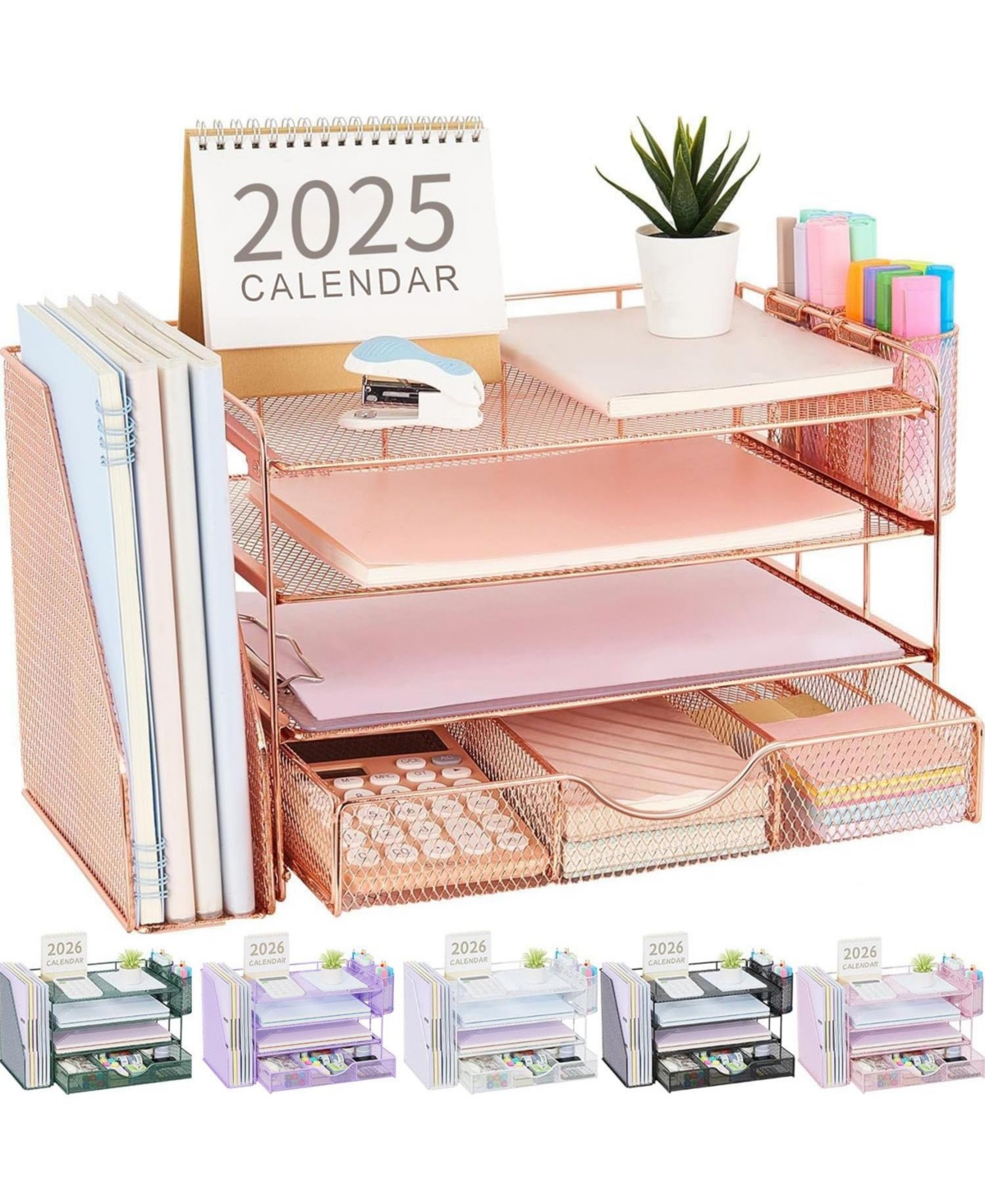 Click here for Gnuadz Desk Organizer File Holder 4-Tier Drawer Pe... prices