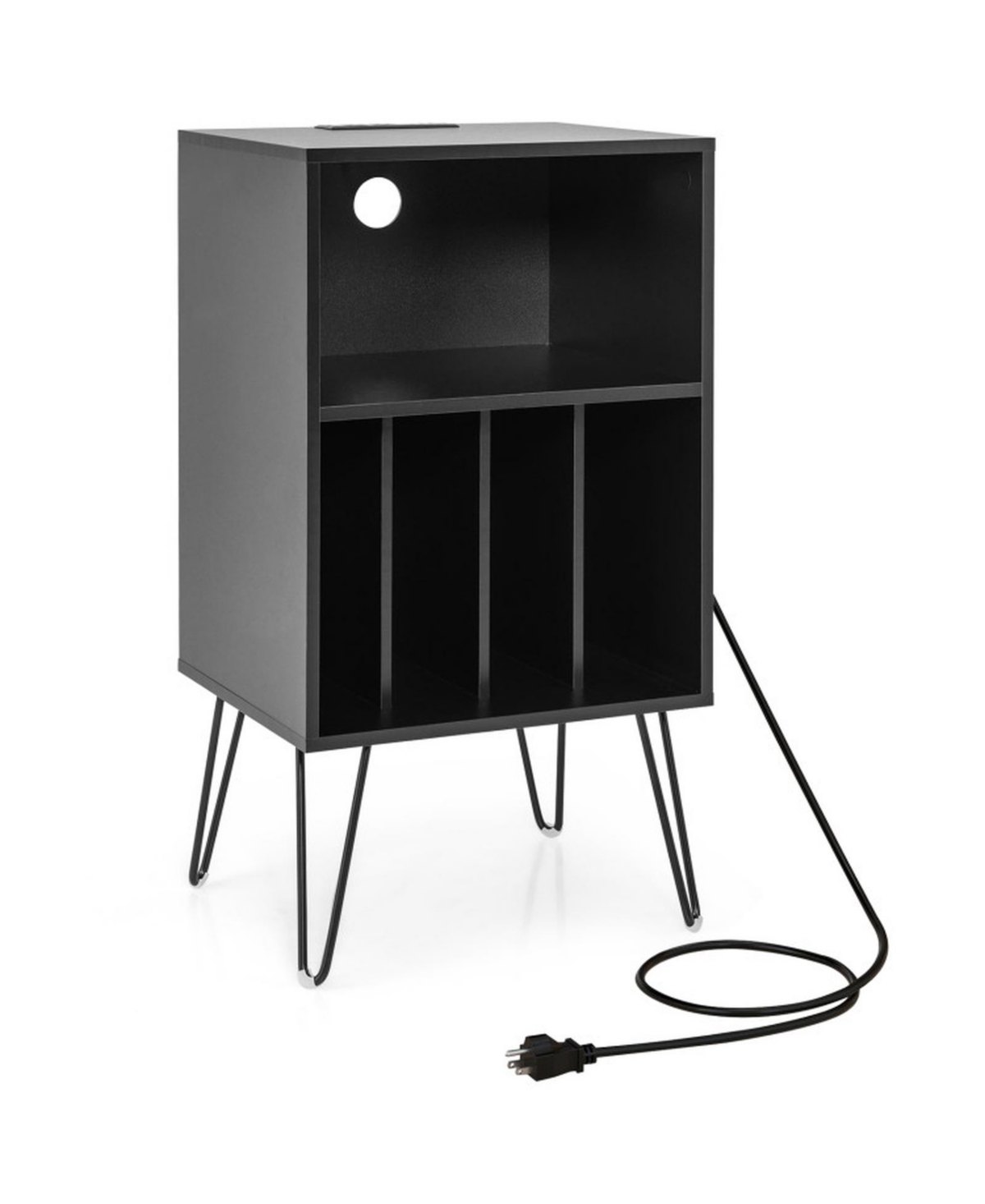 Click here for Gouun 3-Tier Turntable Stand with Built-In Chargin... prices