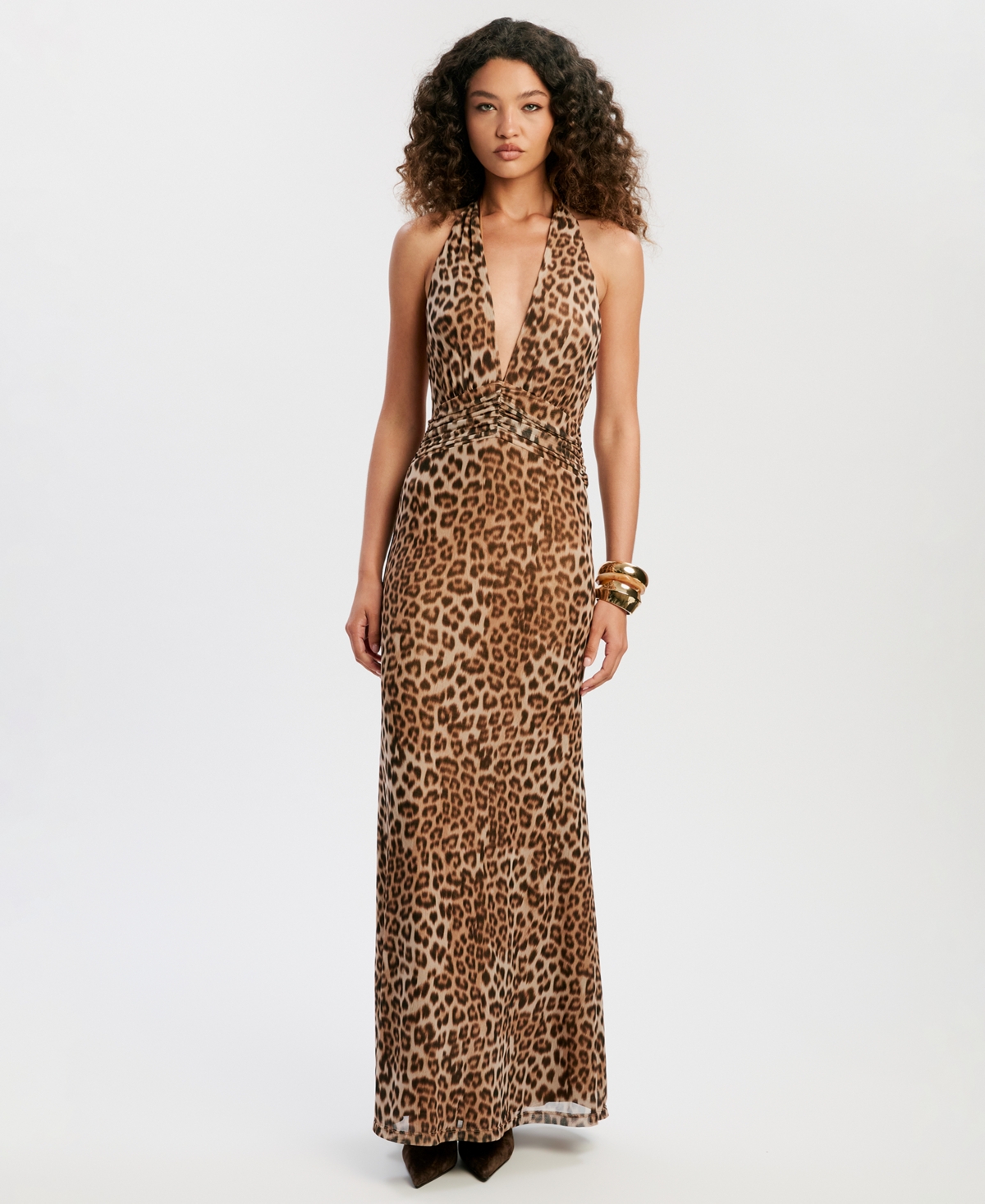 Click here for Bardot Womens Halter Neckline Printed Maxi Dress -... prices