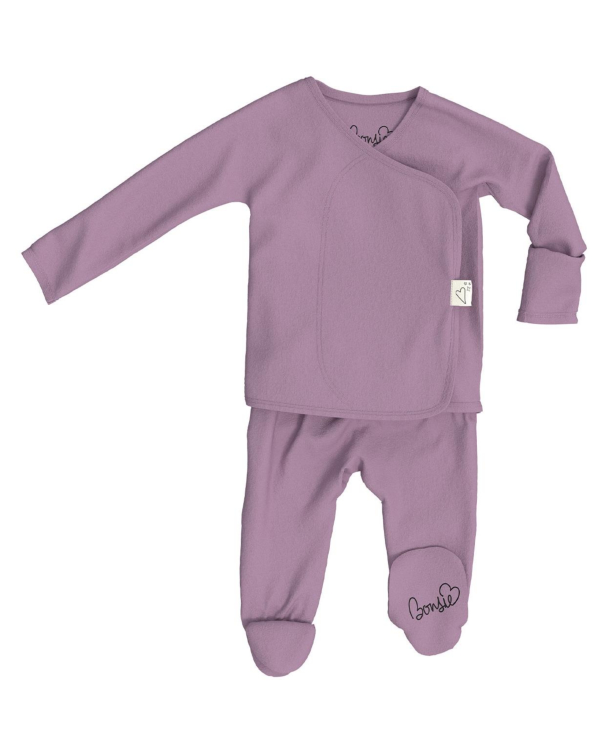Click here for Bonsie Baby Skin to Skin Girl or Boy  Footie - Fig prices