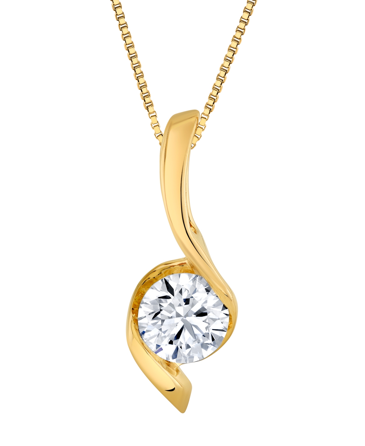 Click here for Macys Certified Lab Grown Diamond Pendant Necklace... prices