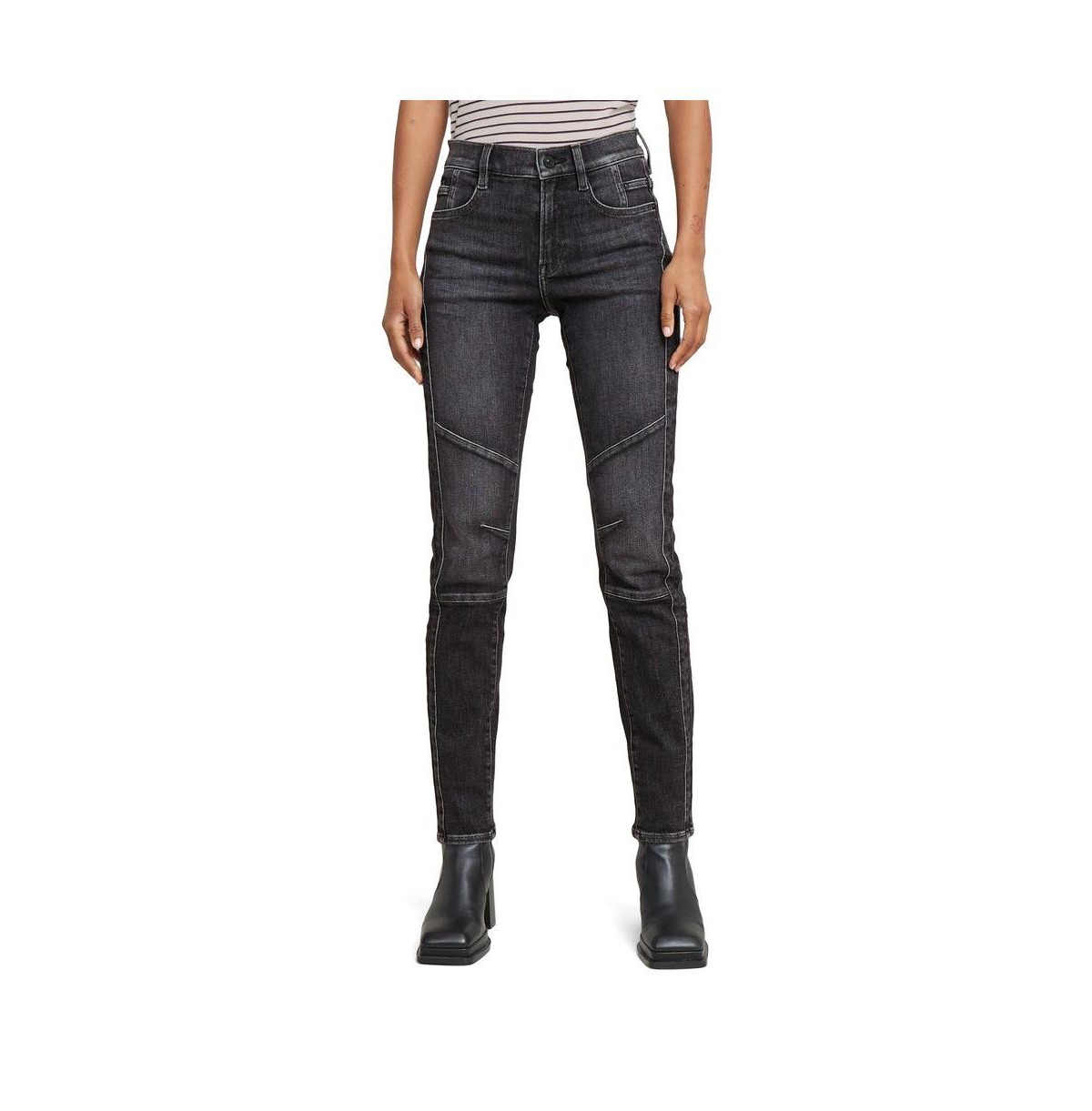 Click here for G-Star Womens Ace 2 Biker Slim Straight Jeans - Wo... prices