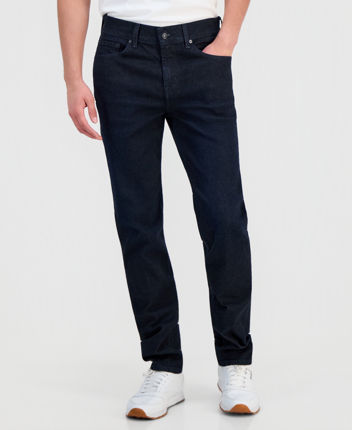 Click here for 7 For All Mankind Mens Slimmy Slim-Fit Jeans - Bas... prices