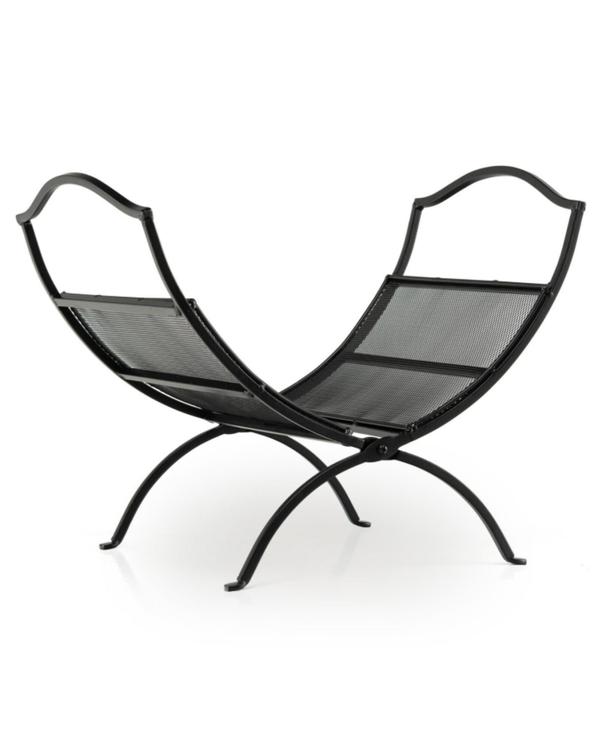 Click here for Gouun 19 in. Folding Steel Firewood Log Rack with... prices