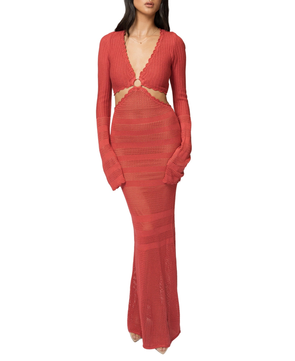 Click here for Jluxlabel Womens Blossom Haven Maxi Dress - Berry prices