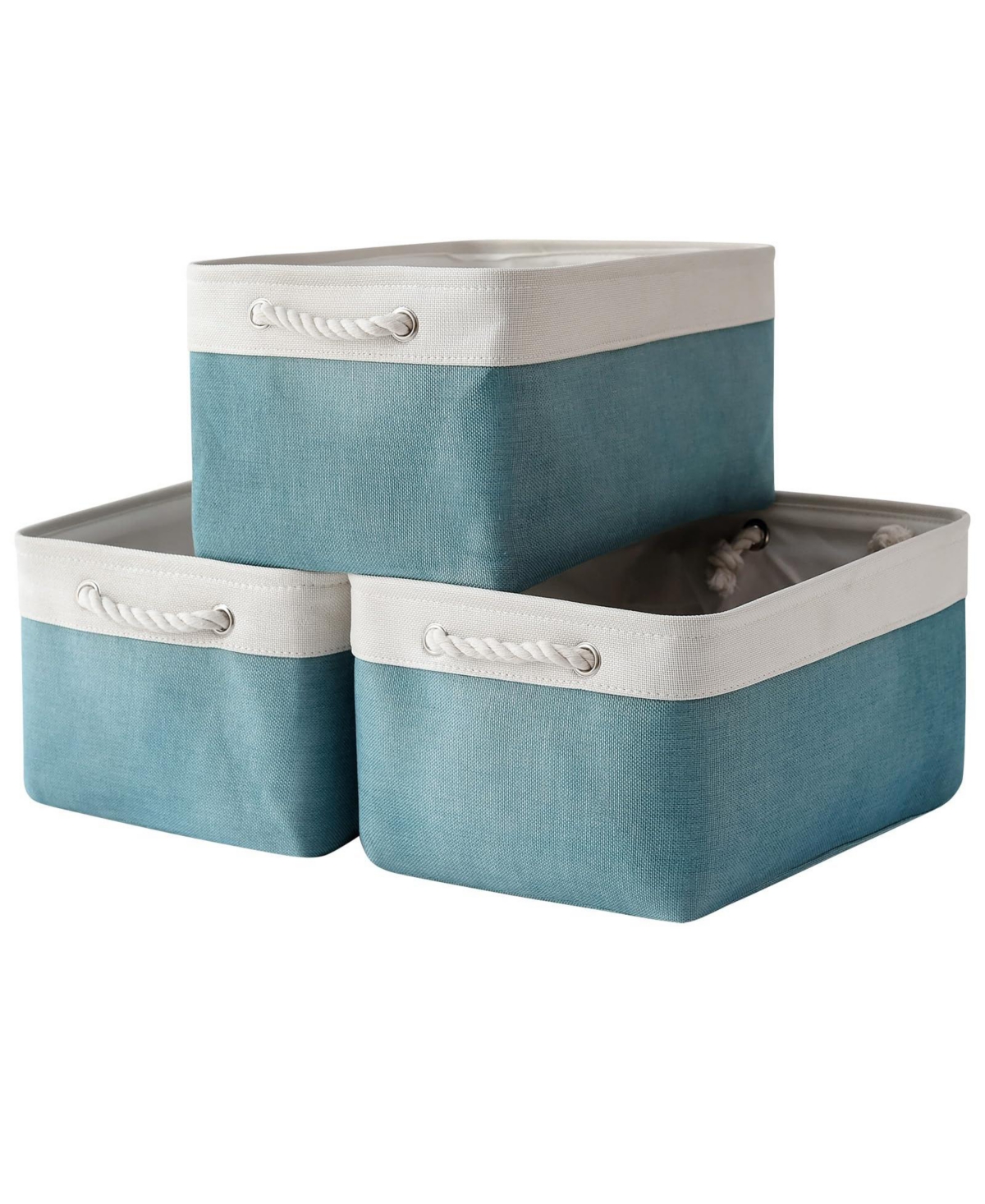 Click here for Gnuadz 3pack Storage Bins Canvas Basket Organizer... prices