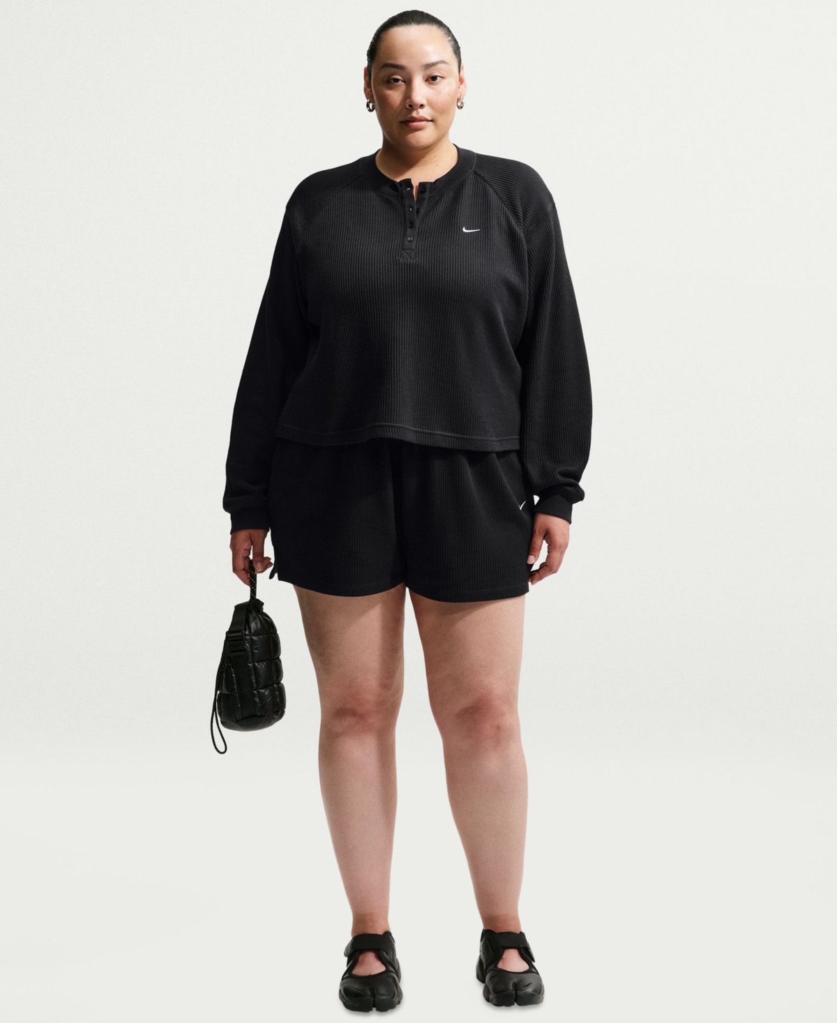 Click here for Nike Sportswear Chill Waffle Plus Size Oversized H... prices