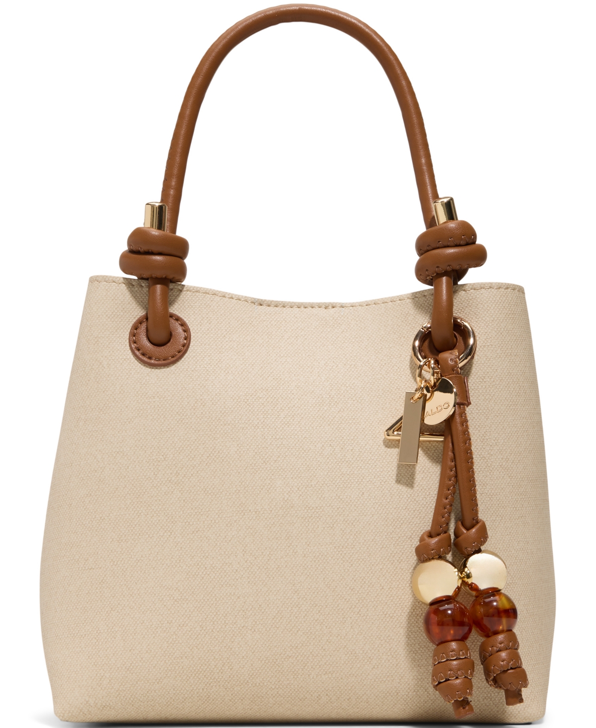 Click here for Aldo Evalillyy Mini Satchel Handbag - Mix Mat Open... prices