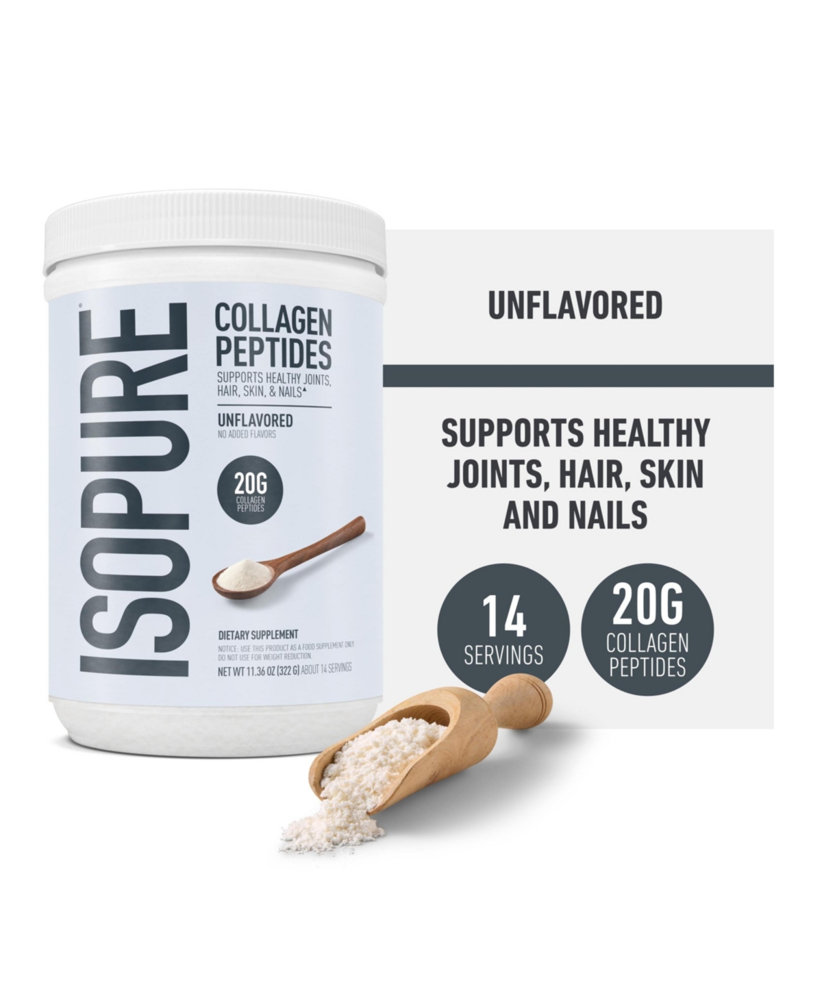 Click here for Isopure Collagen Peptides Powder  Promotes Hair  N... prices