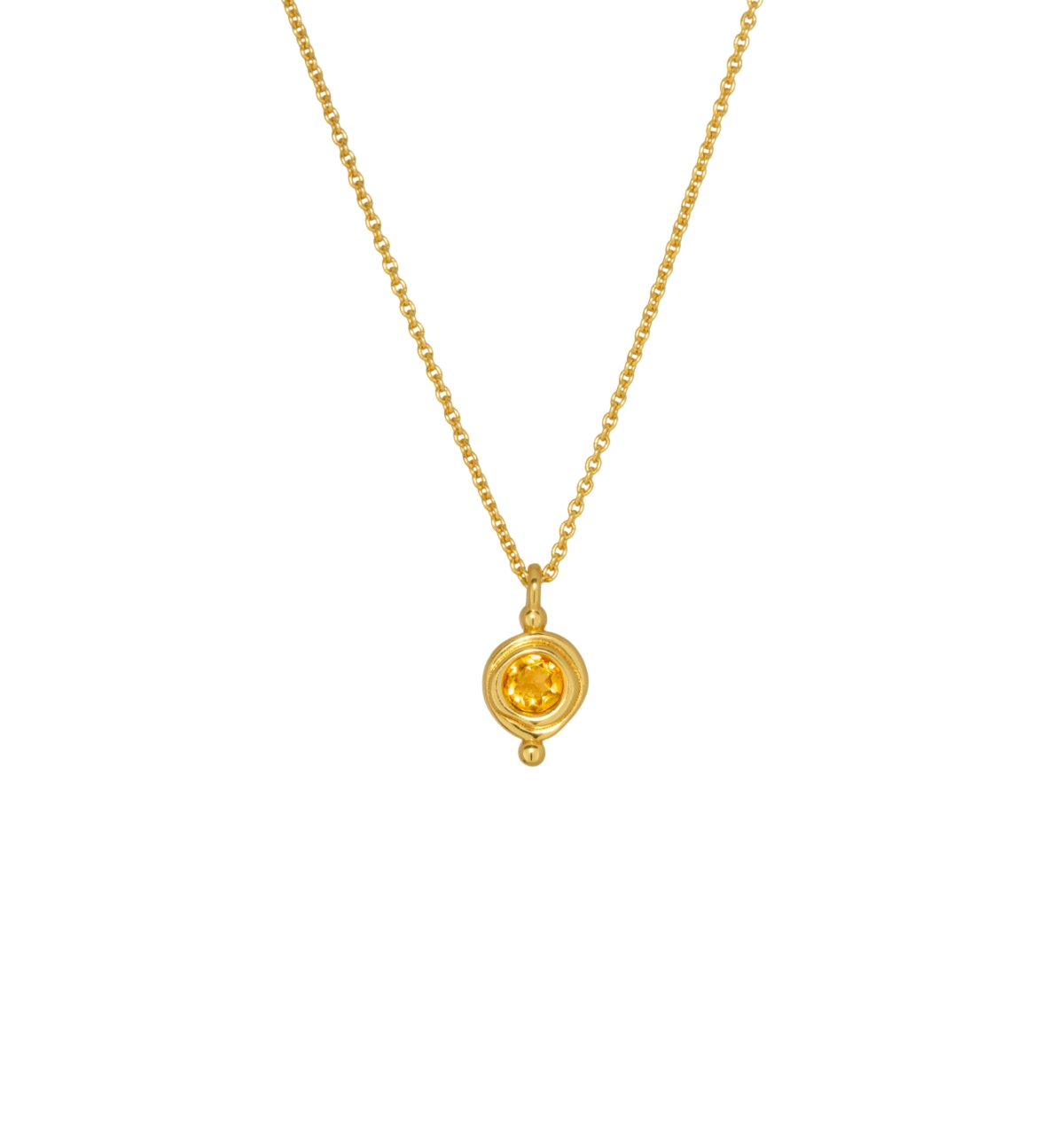 Click here for Ottoman Hands Birthstone Pendant Necklace - Novemb... prices