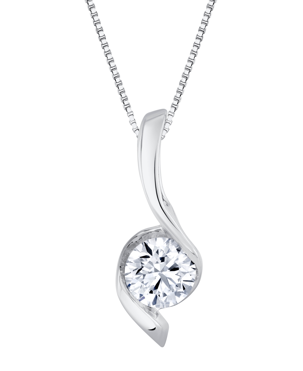 Click here for Macys Certified Lab Grown Diamond Pendant Necklace... prices