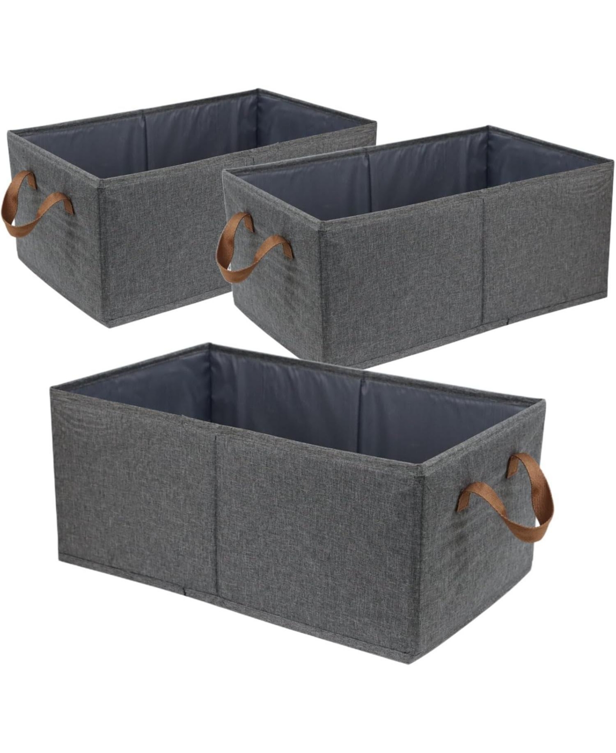 Click here for Gnuadz 3 Piece Storage Bins Closet Organizer Folda... prices
