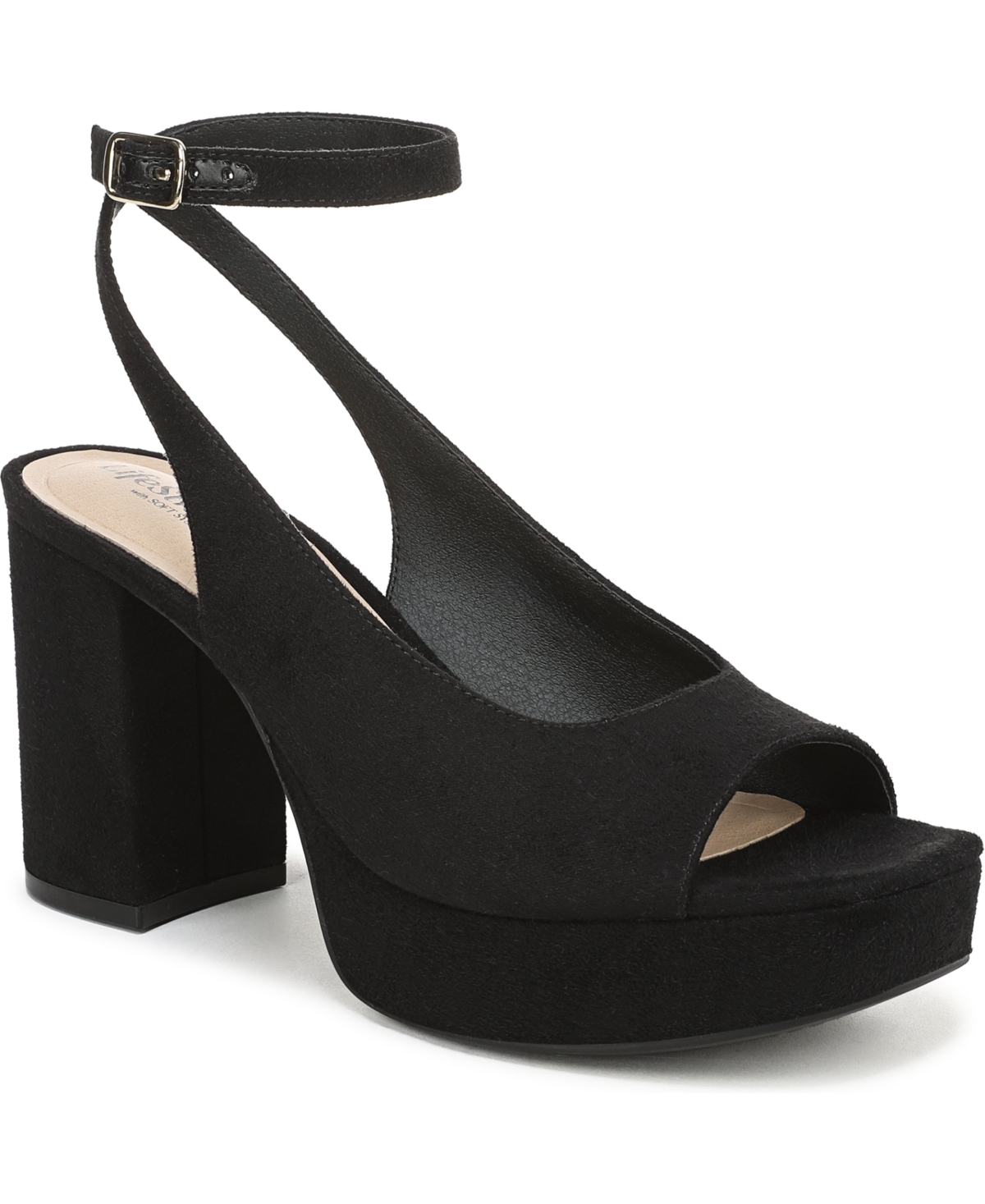 Click here for LifeStride Womens Aliyah Strappy Sandals - Black M... prices
