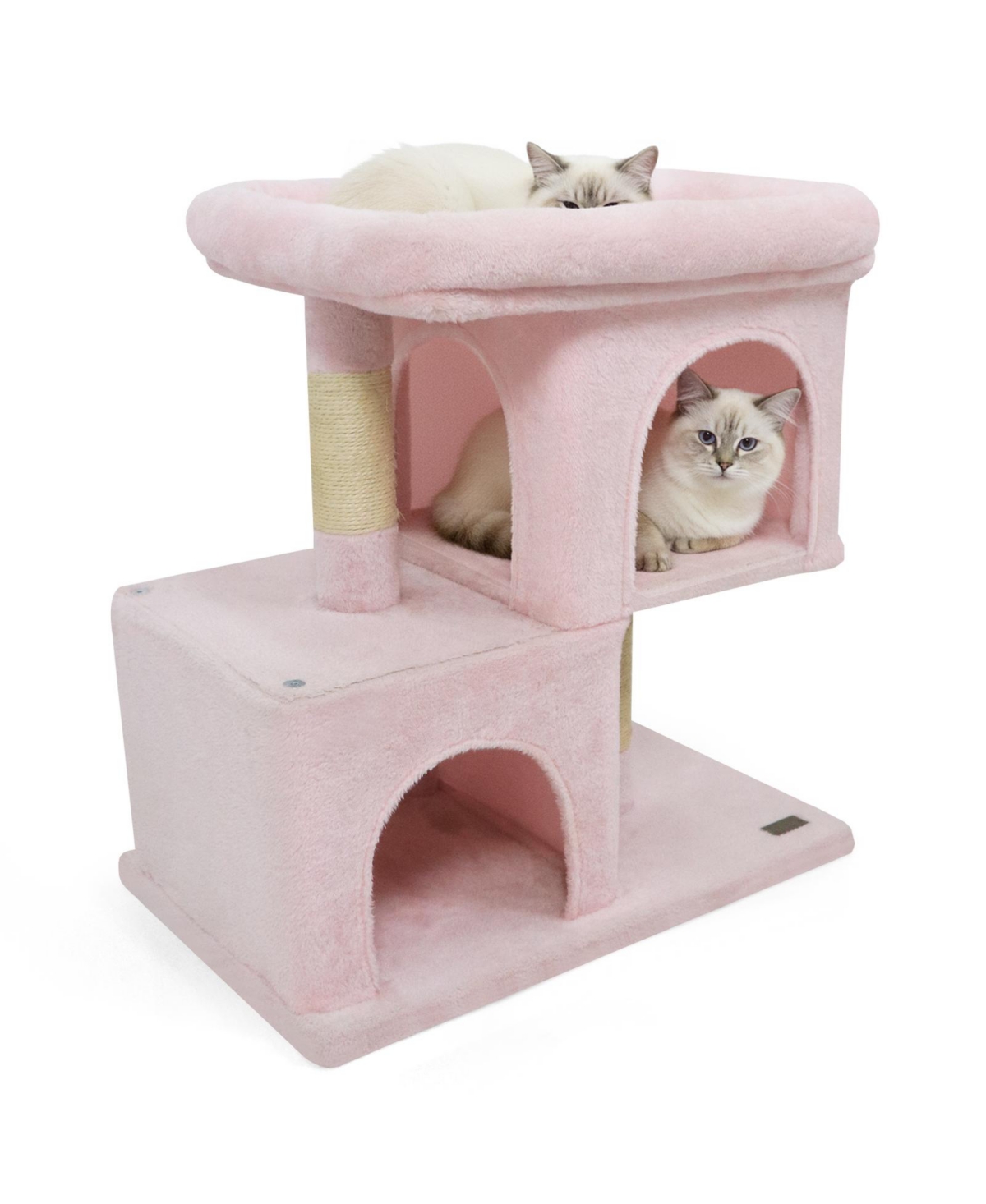 Click here for Cozito Cat Tree 24 in Space-Saving with Perch and... prices