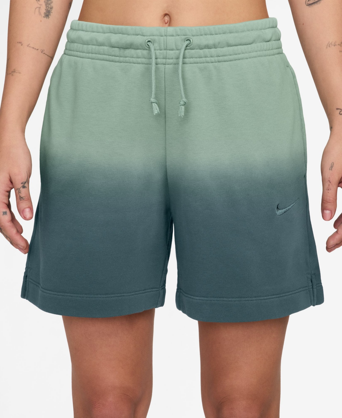 Click here for Nike Womens Sportswear Phoenix Fleece Mid-Rise Sho... prices