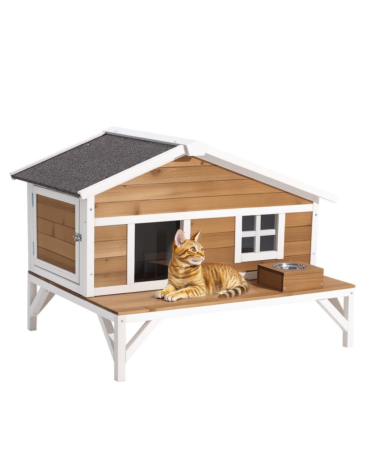 Click here for 6thdruple Outdoor Insulated Cat House  Waterproof... prices