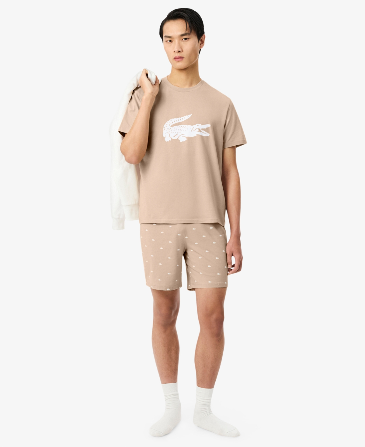 Click here for Lacoste Mens Crewneck Short-Sleeve T-Shirt and Paj... prices