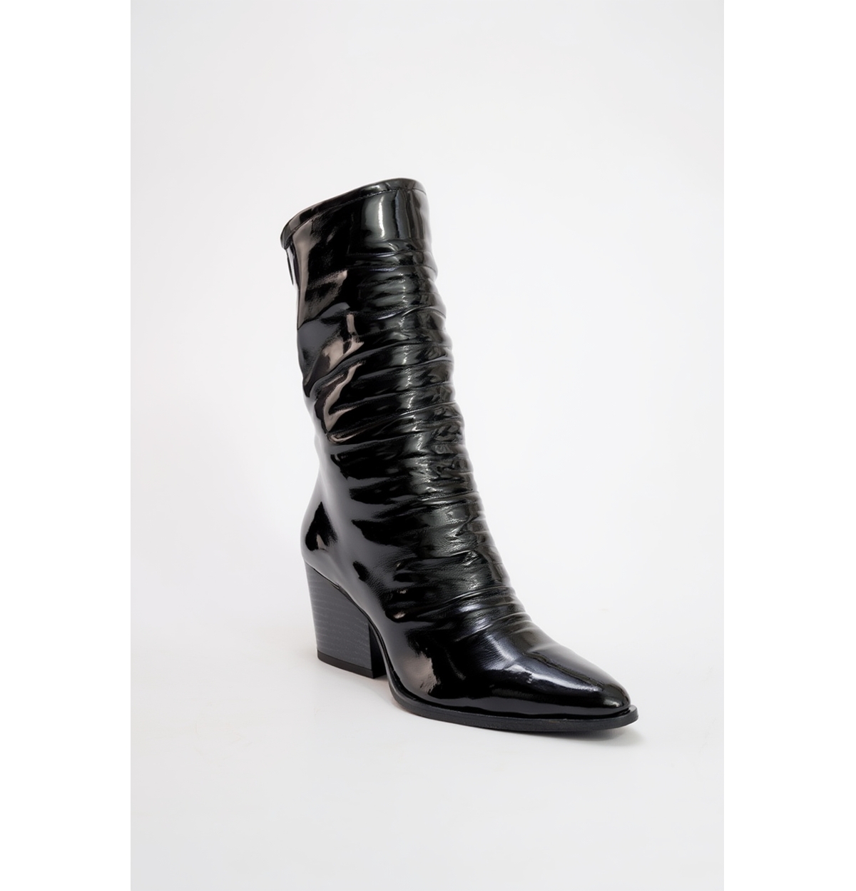 Click here for Prologue Shoes Womens Laval Back-Zip Block Heel Bo... prices