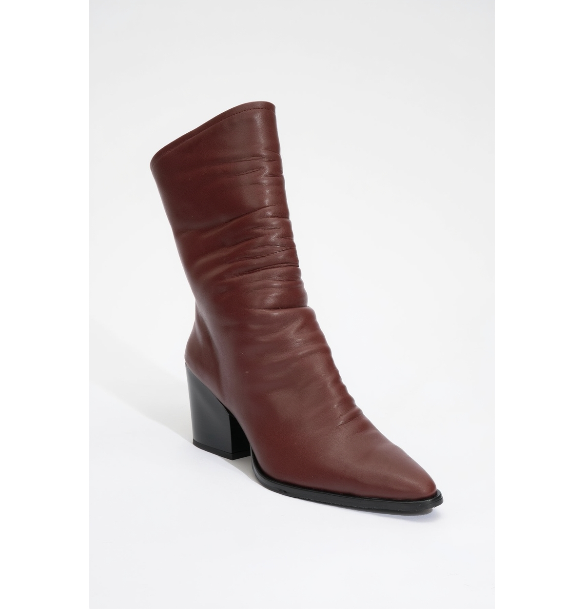 Click here for Prologue Shoes Womens Laval Back-Zip Block Heel Bo... prices