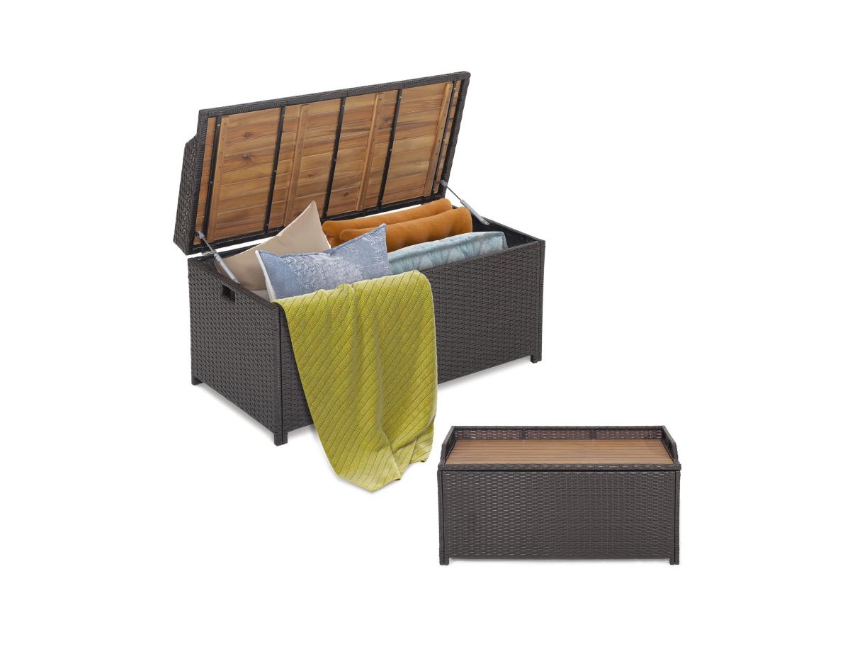 Click here for sumyeg 45 Gallon Outdoor Storage Bench with Zipper... prices