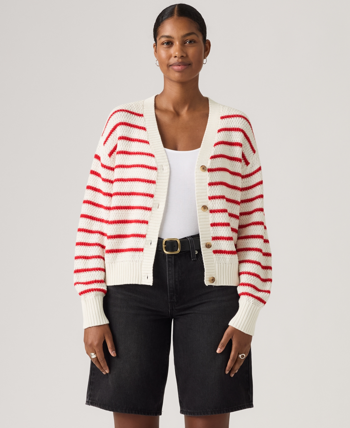 Click here for Levis Juniors Snowflake Standard Fit Cardigan - Su... prices