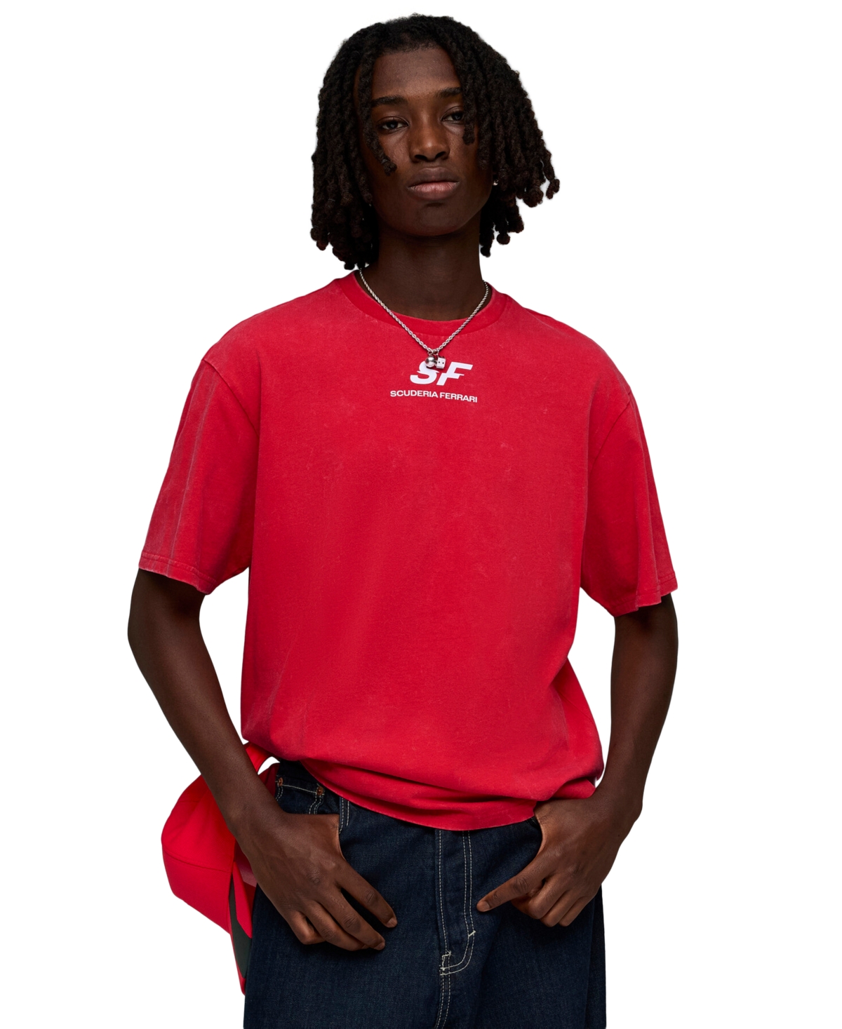 Click here for Puma Mens Ferrari Car Graphic T-Shirt - Rosso Cors... prices