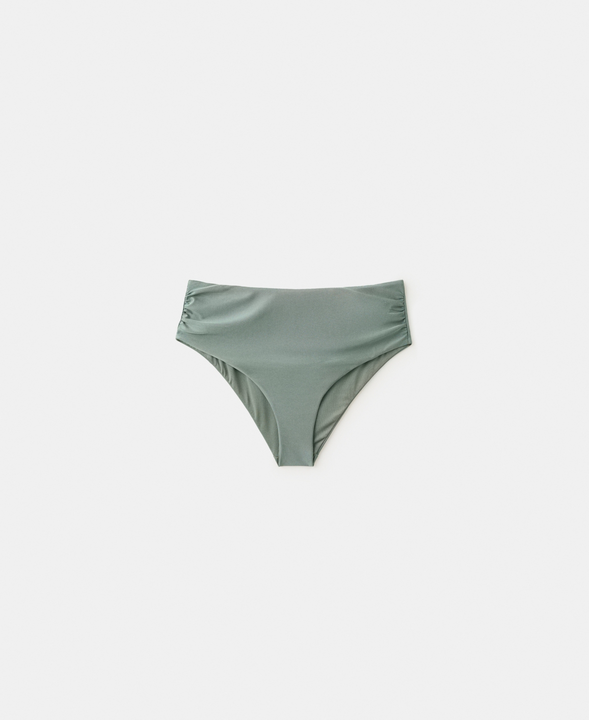 Click here for Mango Womens High-Waisted Draped Bikini Bottoms -... prices
