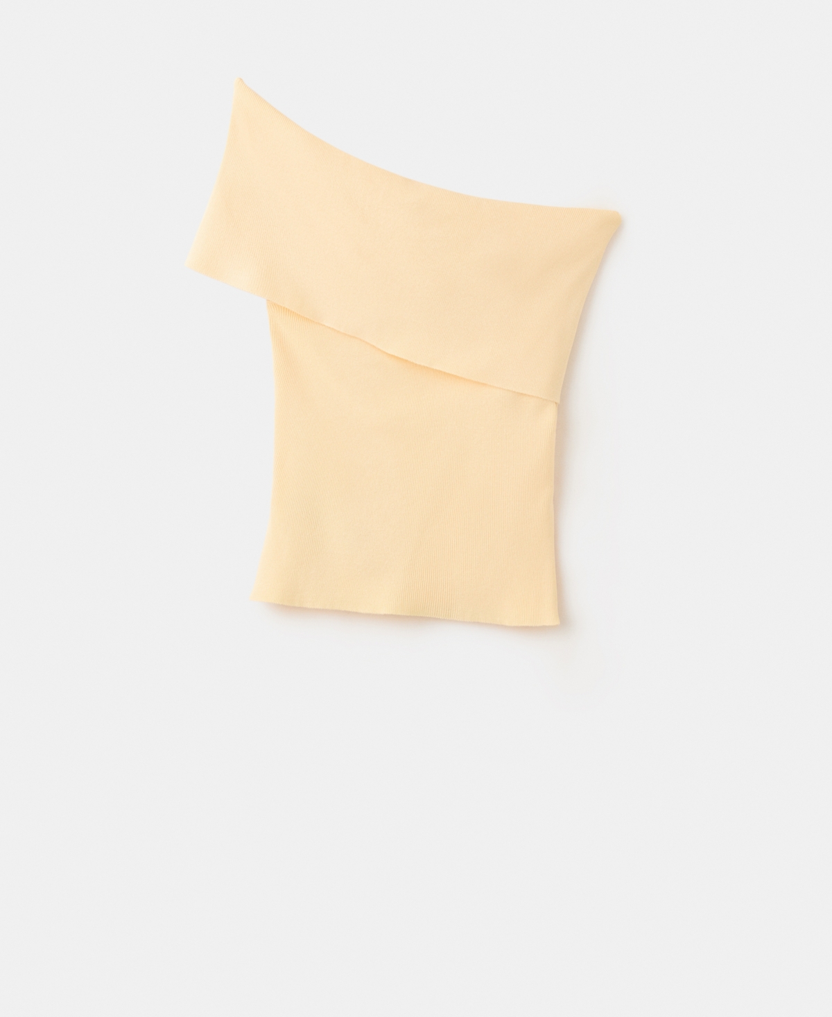 Click here for Mango Womens Strapless Knitted Top - Vanilla prices