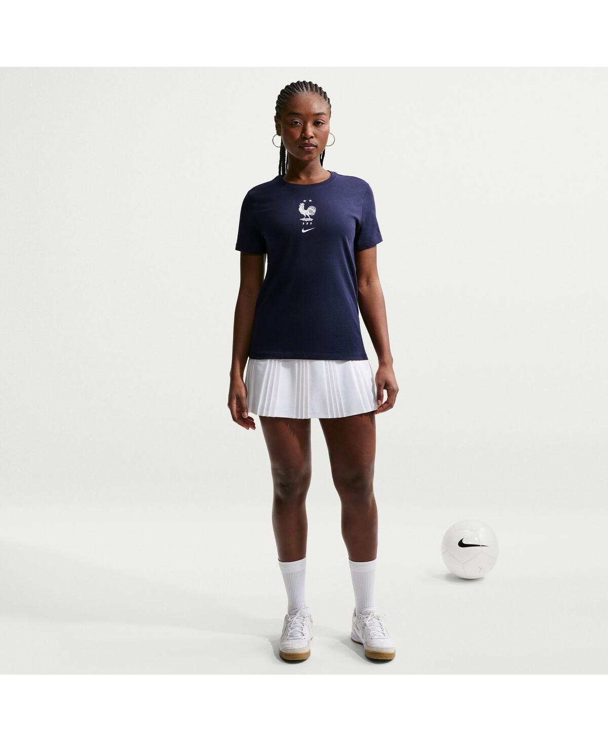 Click here for Nike Womens Blue France National Team Crest T-Shir... prices