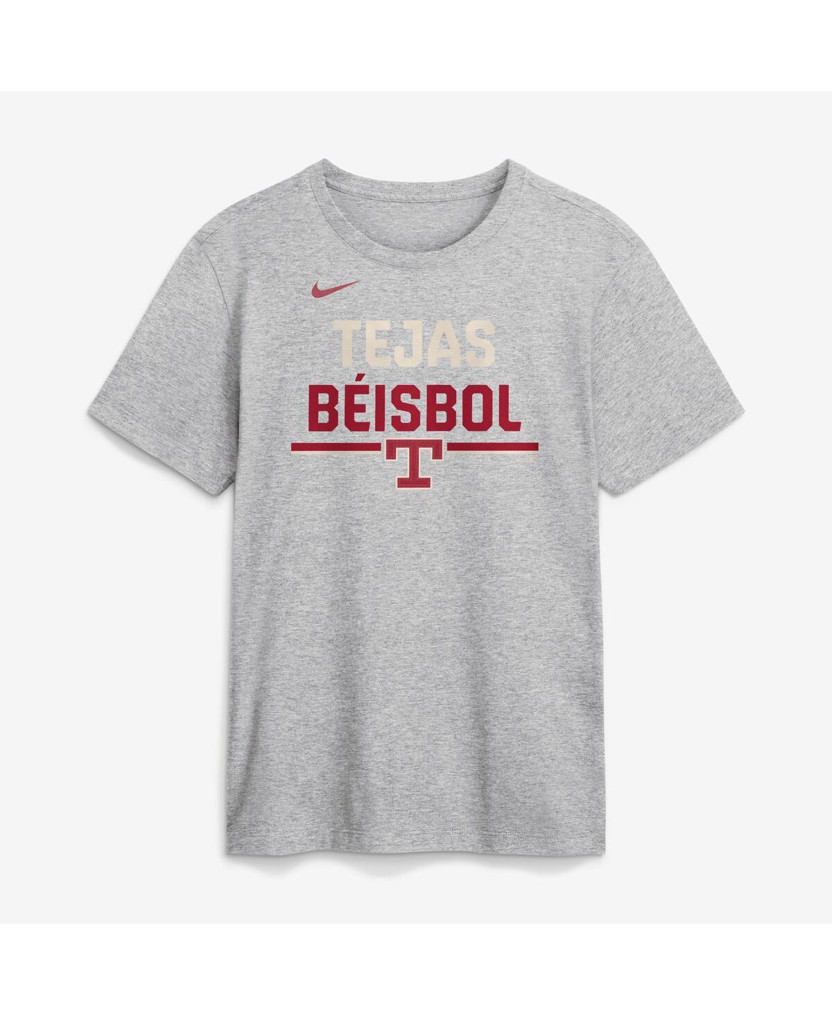 Click here for Nike Mens Heather Gray Texas Rangers City Connect... prices