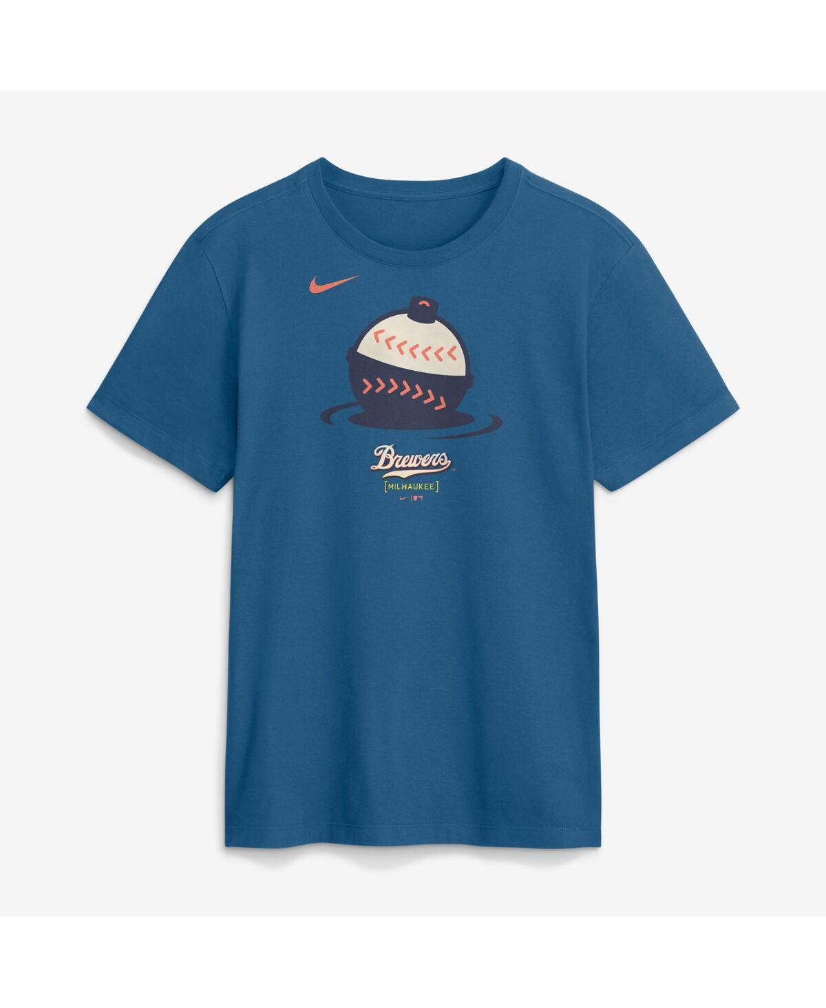Click here for Nike Mens Blue Milwaukee Brewers 2026 City Connect... prices