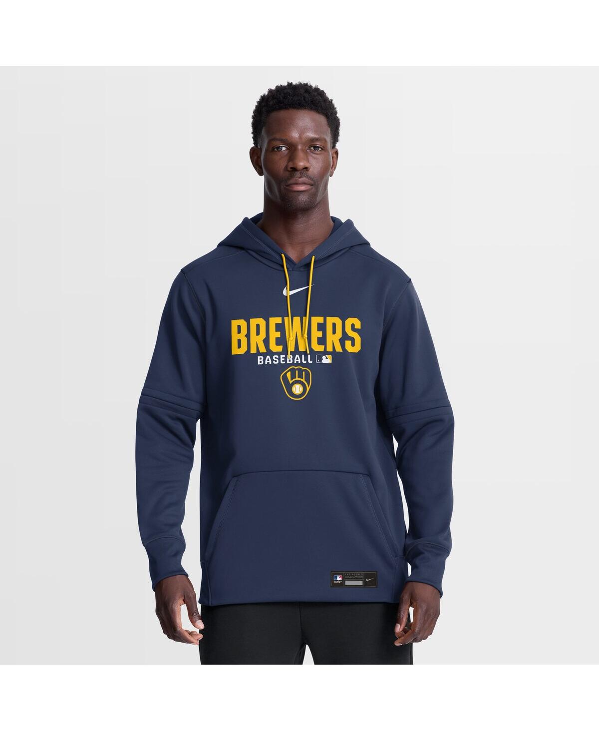 Click here for Nike Mens Navy Milwaukee Brewers Authentic Collect... prices