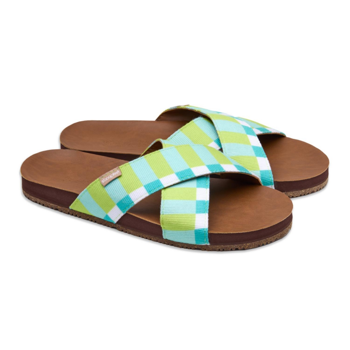 Click here for Womens Zensole Cascades Faux Leather Double Strap... prices