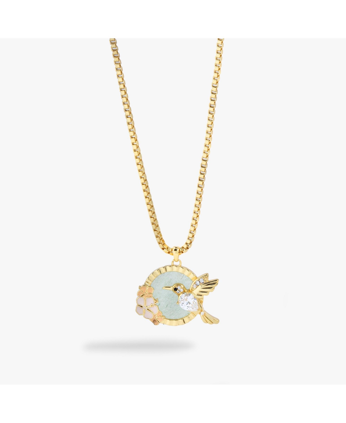 Click here for Alex and Ani Hummingbird Gemstone Pendant Necklace prices