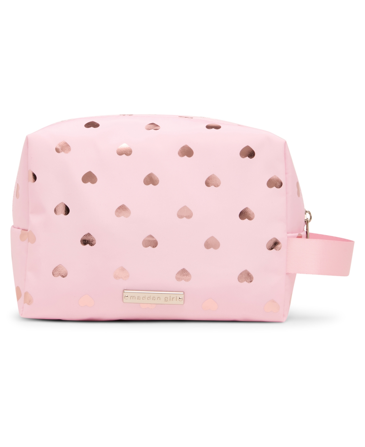 Click here for Madden Girl Eddie Zippered Pouch - Lightpink prices