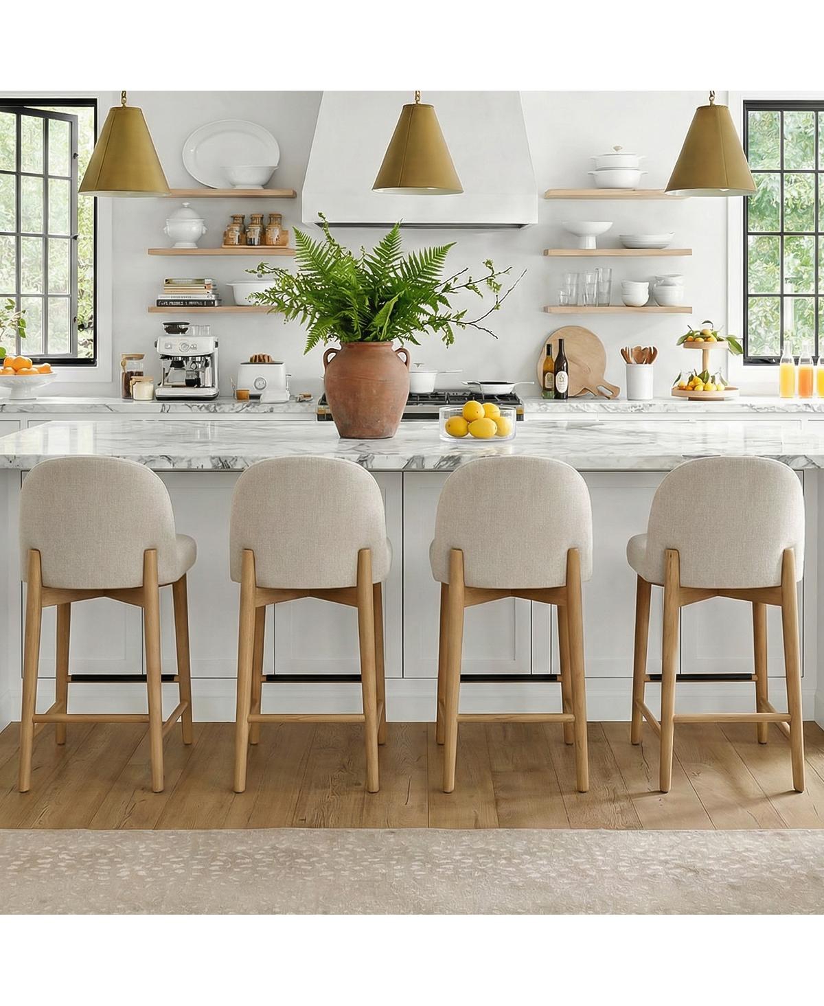 Click here for Maison Boucle 25.5 Linen Counter Height Stools Set... prices